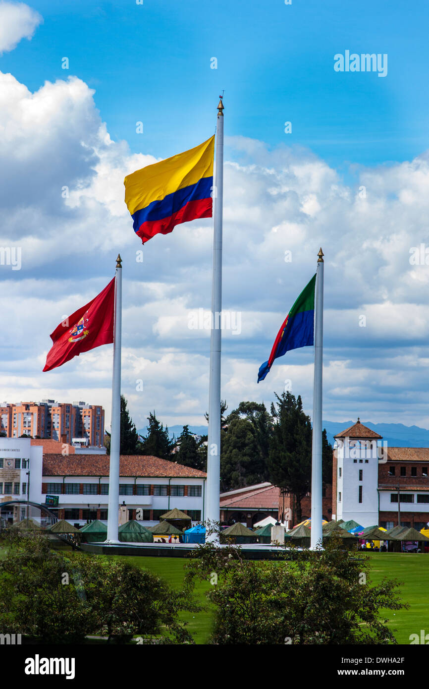 Colombia Flags High Resolution Stock Photography and Images - Alamy