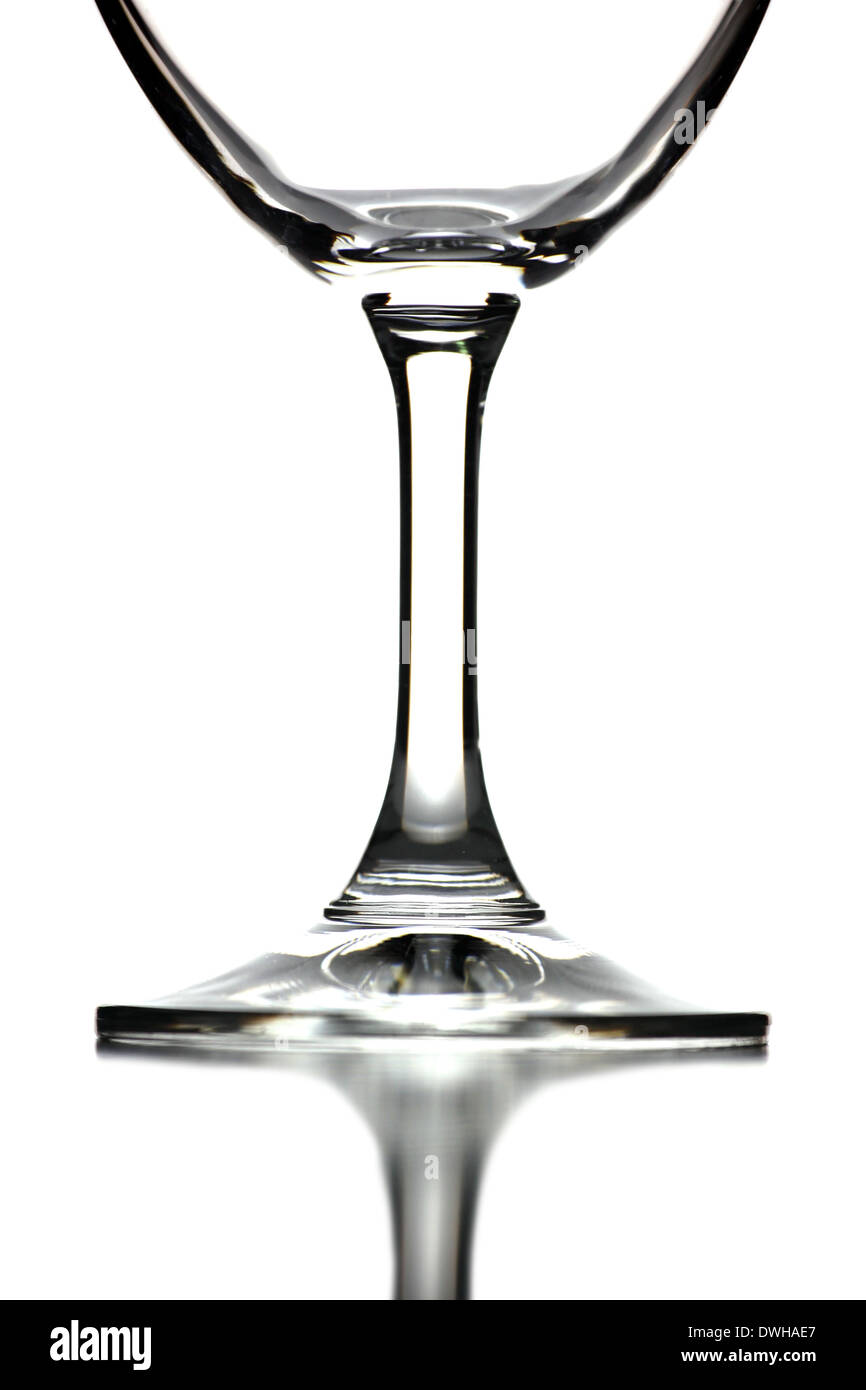 luxury glass isolated on a white background Stock Photo - Alamy
