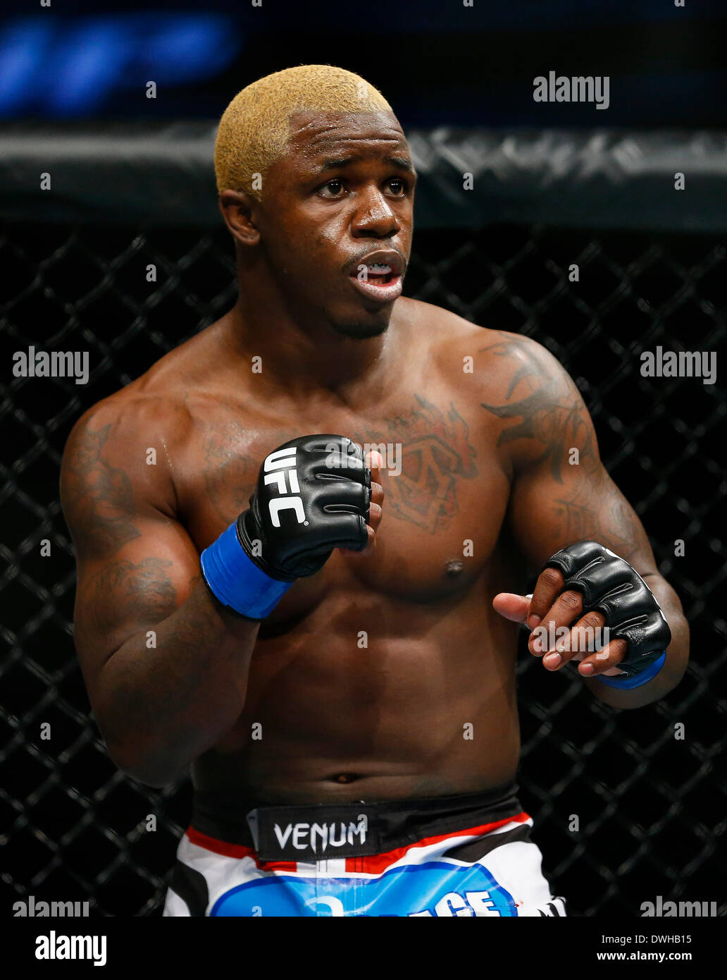 Melvin guillard ufc fight night 2014 hi-res stock photography and ...