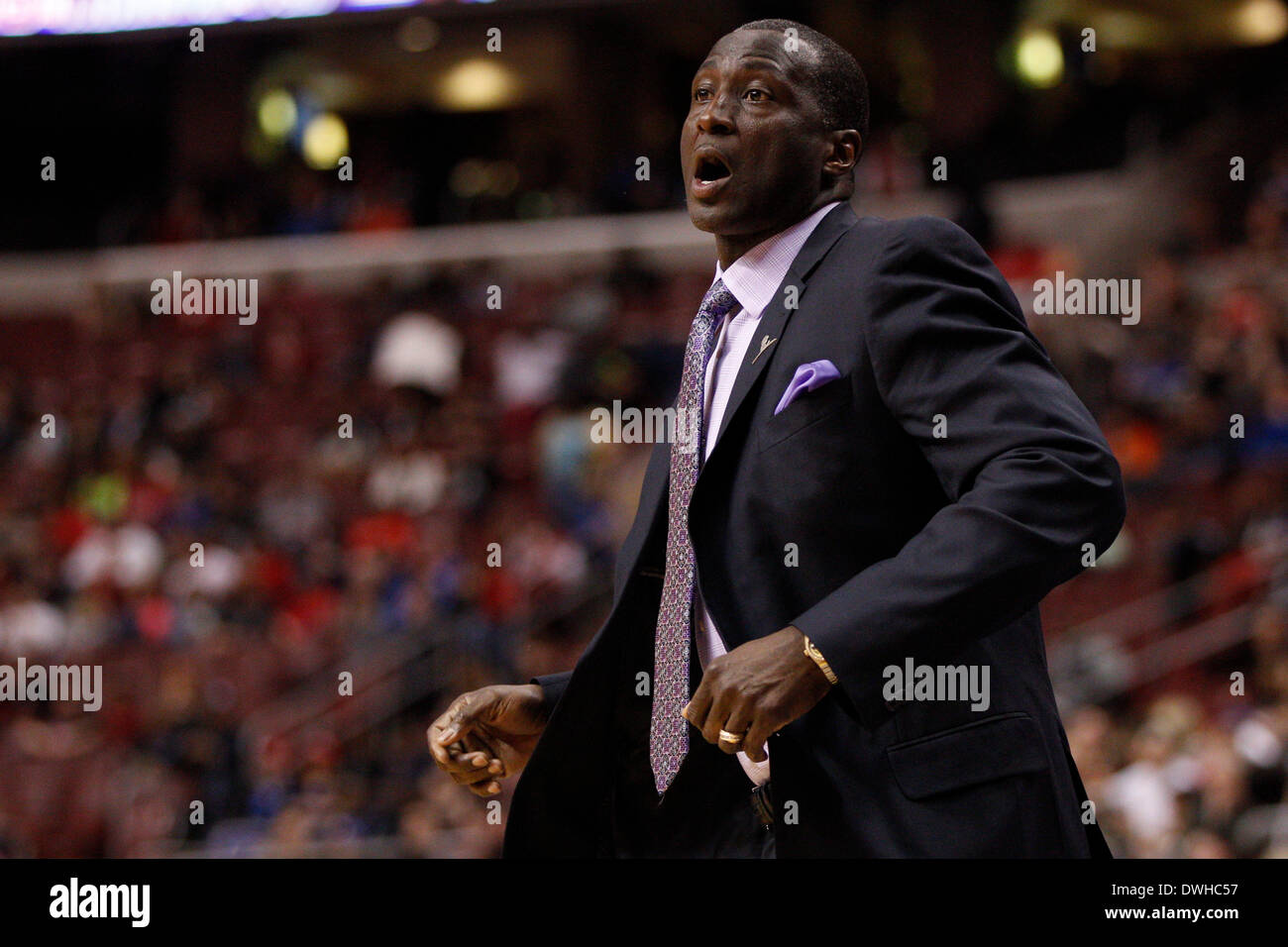 Philadelphia, Pennsylvania, USA. 8th March, 2014. March 8, 2014: Utah ...