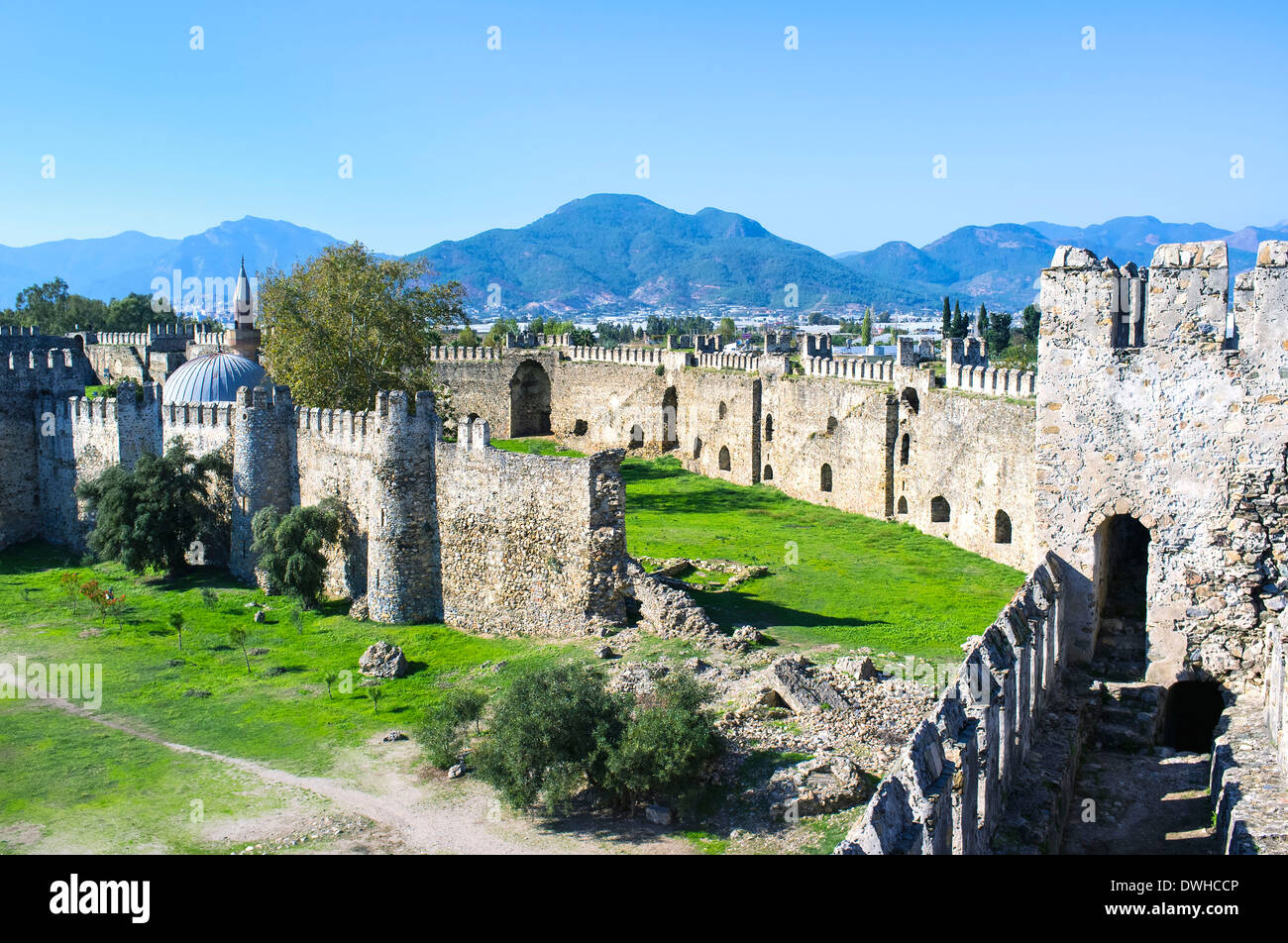 Mamure Castle, Anamur Stock Photo - Alamy