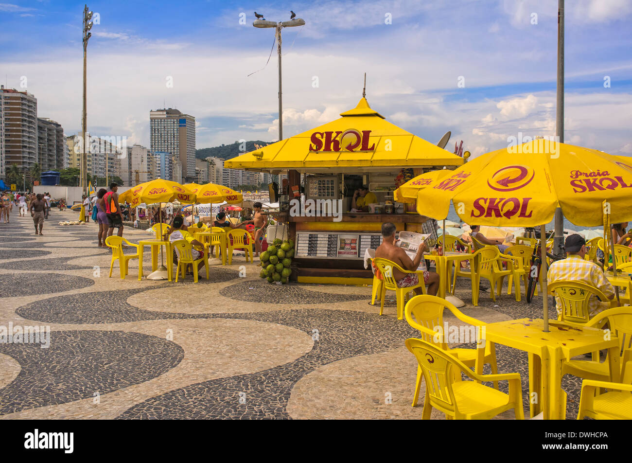 Copacabana pavement hi-res stock photography and images - Alamy