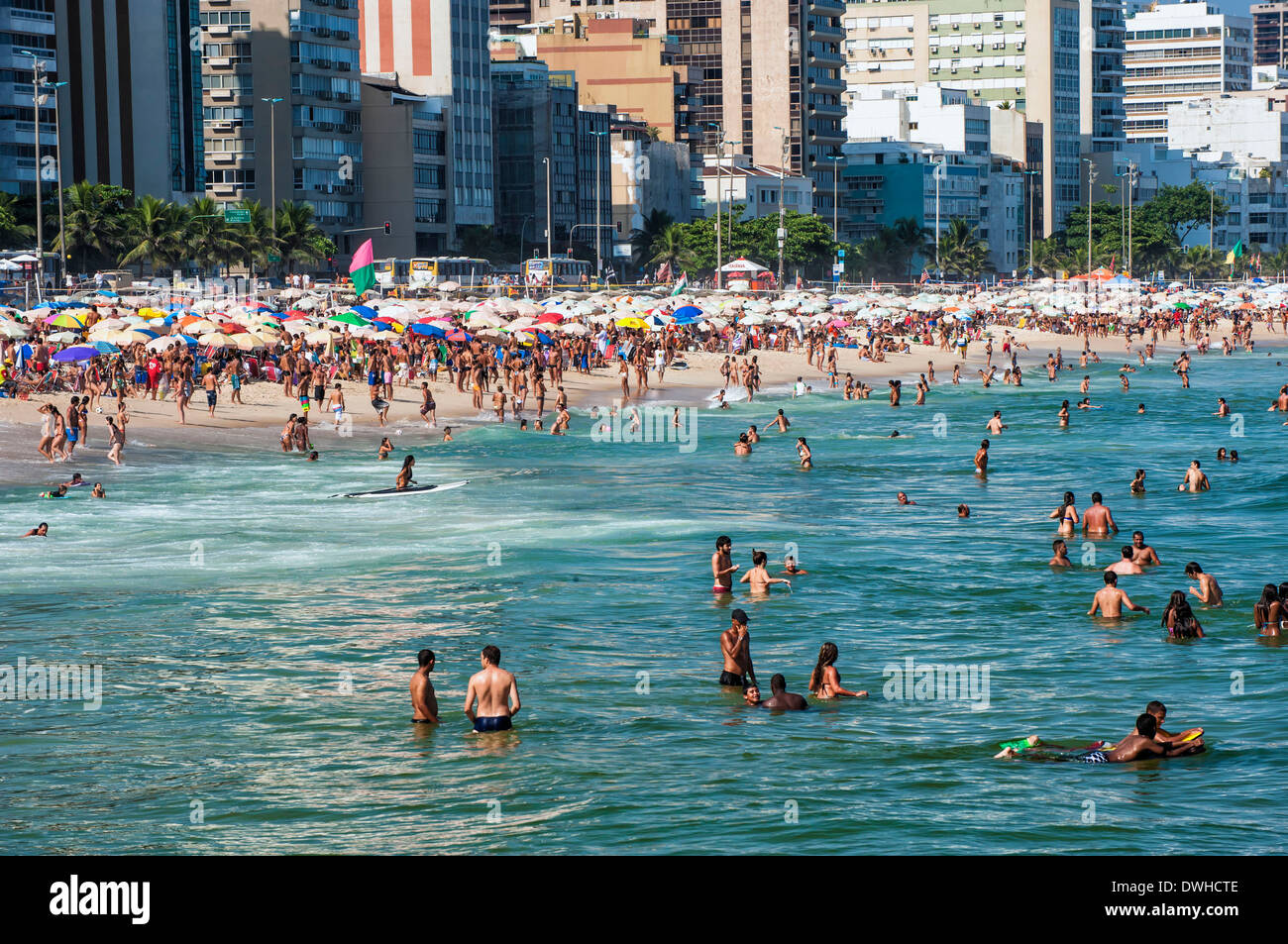 Leblon beach, Rio de Janeiro Stock Photo - Alamy