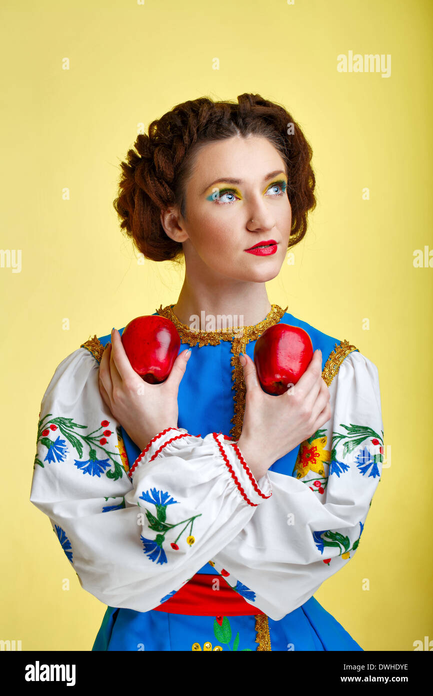 Attractive eastern european girl brunette hi-res stock photography and ...