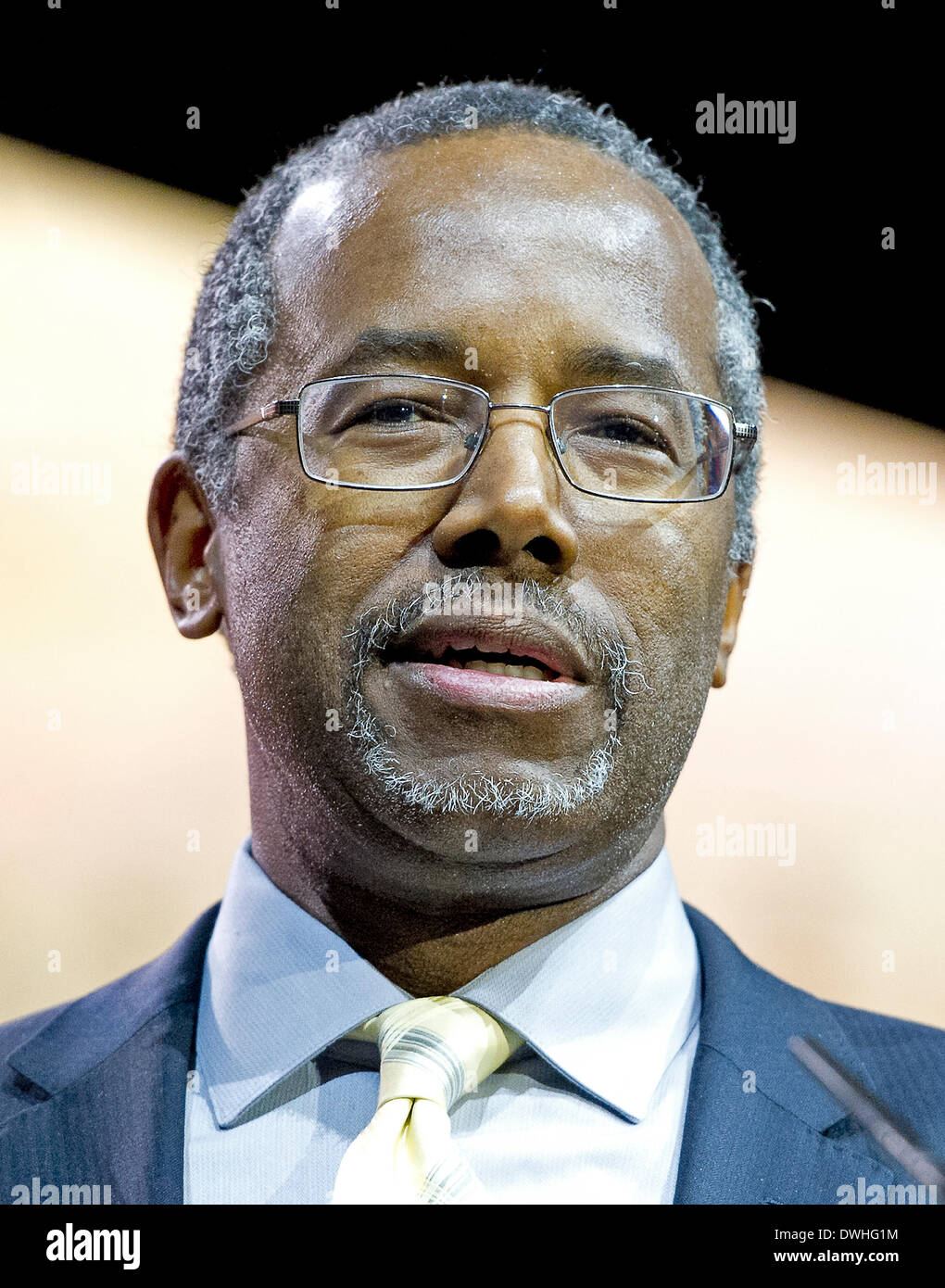 National Harbor, Maryland, USA. 8th March, 2014. Dr. Ben Carson ...