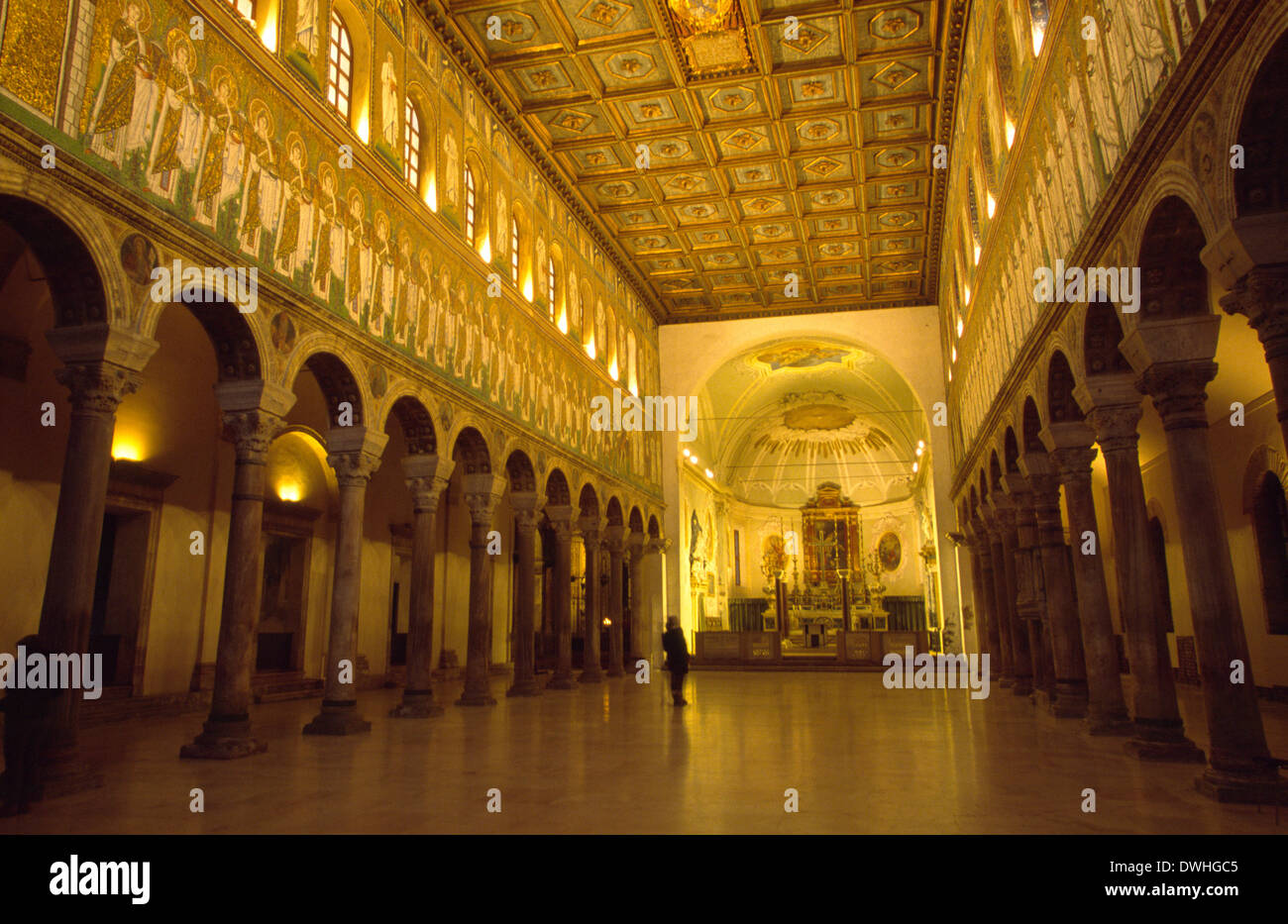 Ravenna italy basilica byzantine mosaic hi-res stock photography and ...