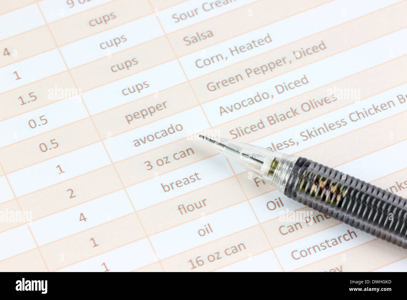Mechanical planner hi-res stock photography and images - Alamy