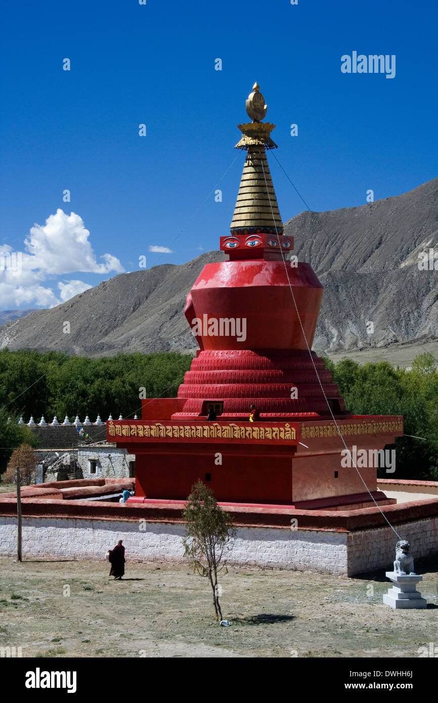 Stupa samye monastery in tibet hi-res stock photography and images - Alamy