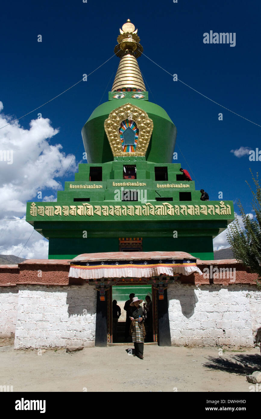 Stupa samye monastery in tibet hi-res stock photography and images - Alamy