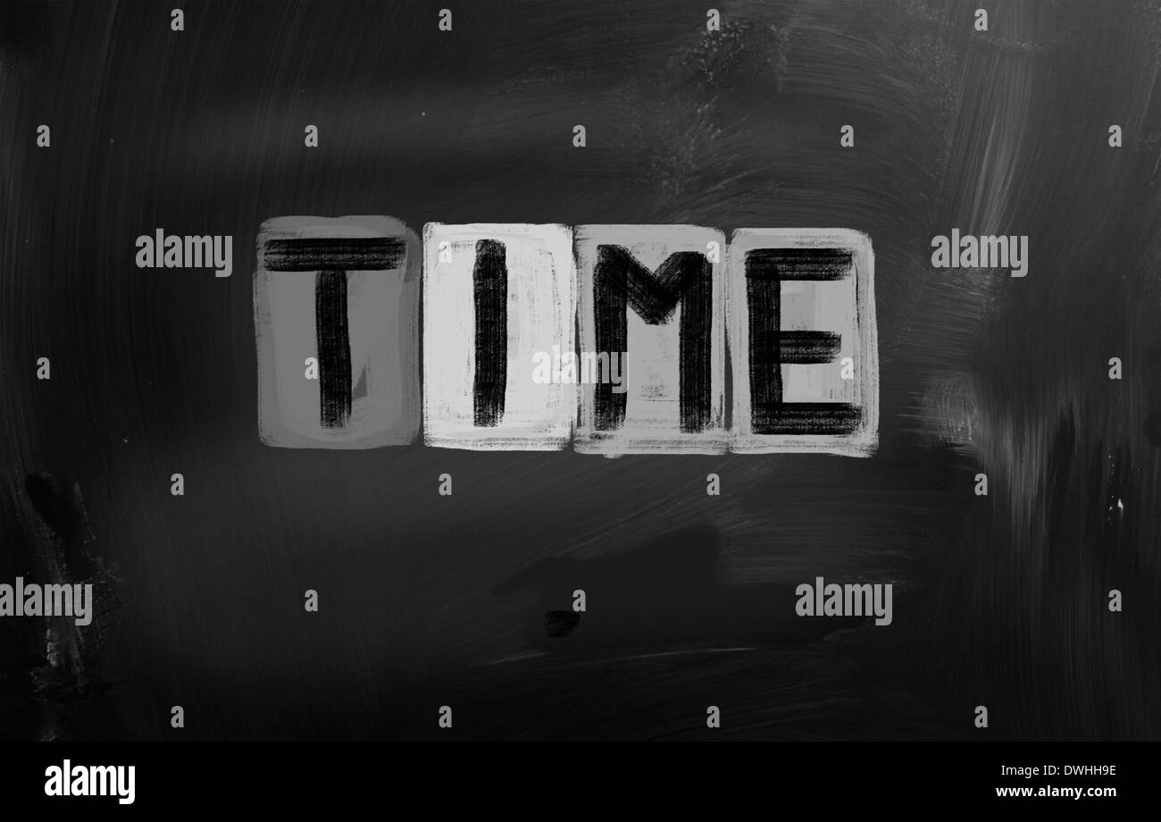 Word time Black and White Stock Photos & Images - Alamy