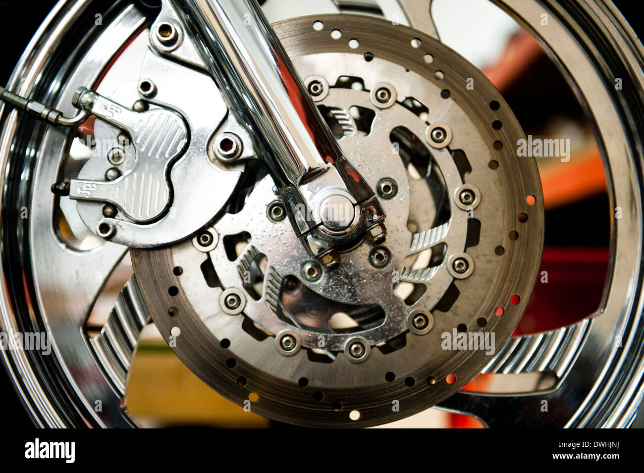 Motorcycle wheel hi-res stock photography and images - Alamy