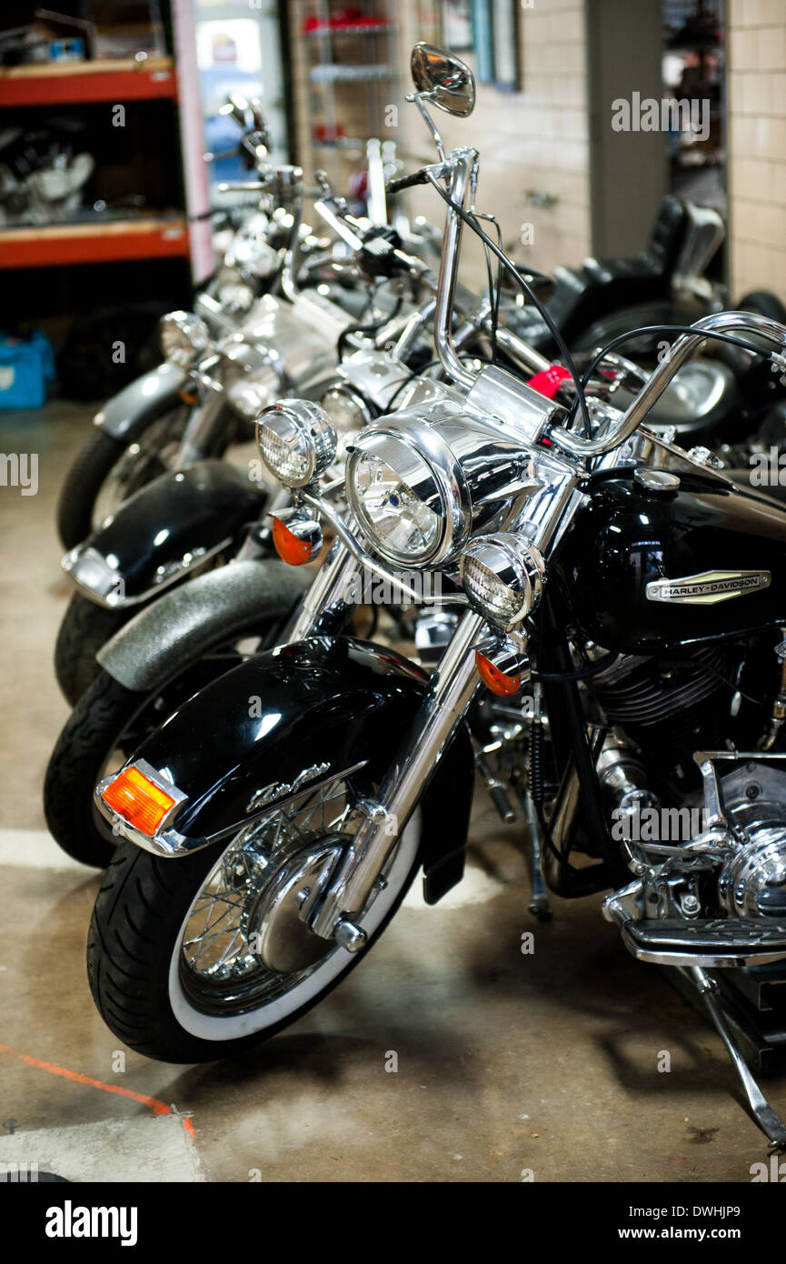 Gasbox Motorcycle Shop Stock Photo - Alamy