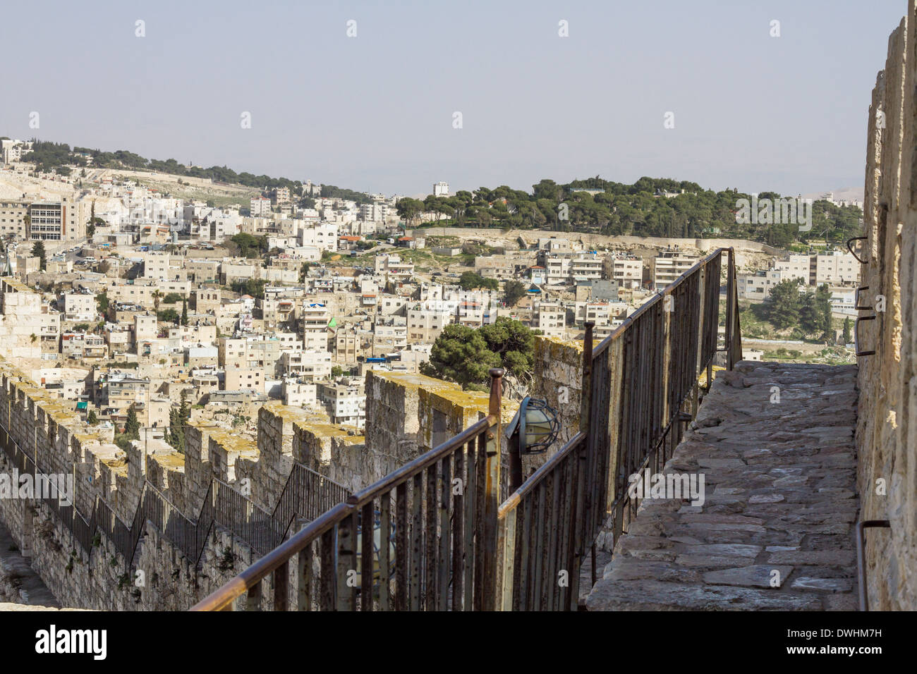 Panorama - Mount of Olives, Jerusalem , village of Silwan . Israel ...