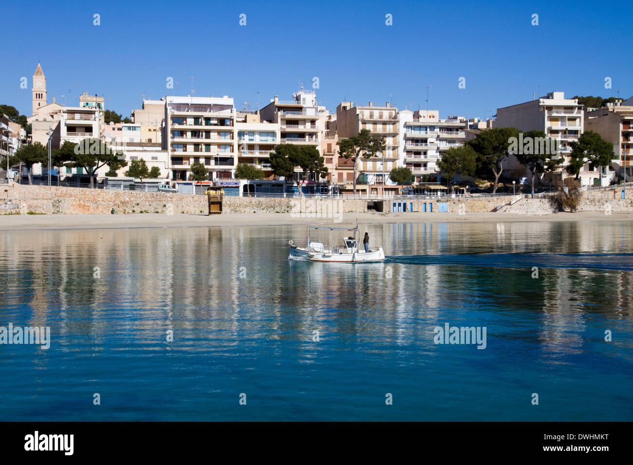 Porto Cristo view Mallorca East Coast Balearic islands Spain Stock ...