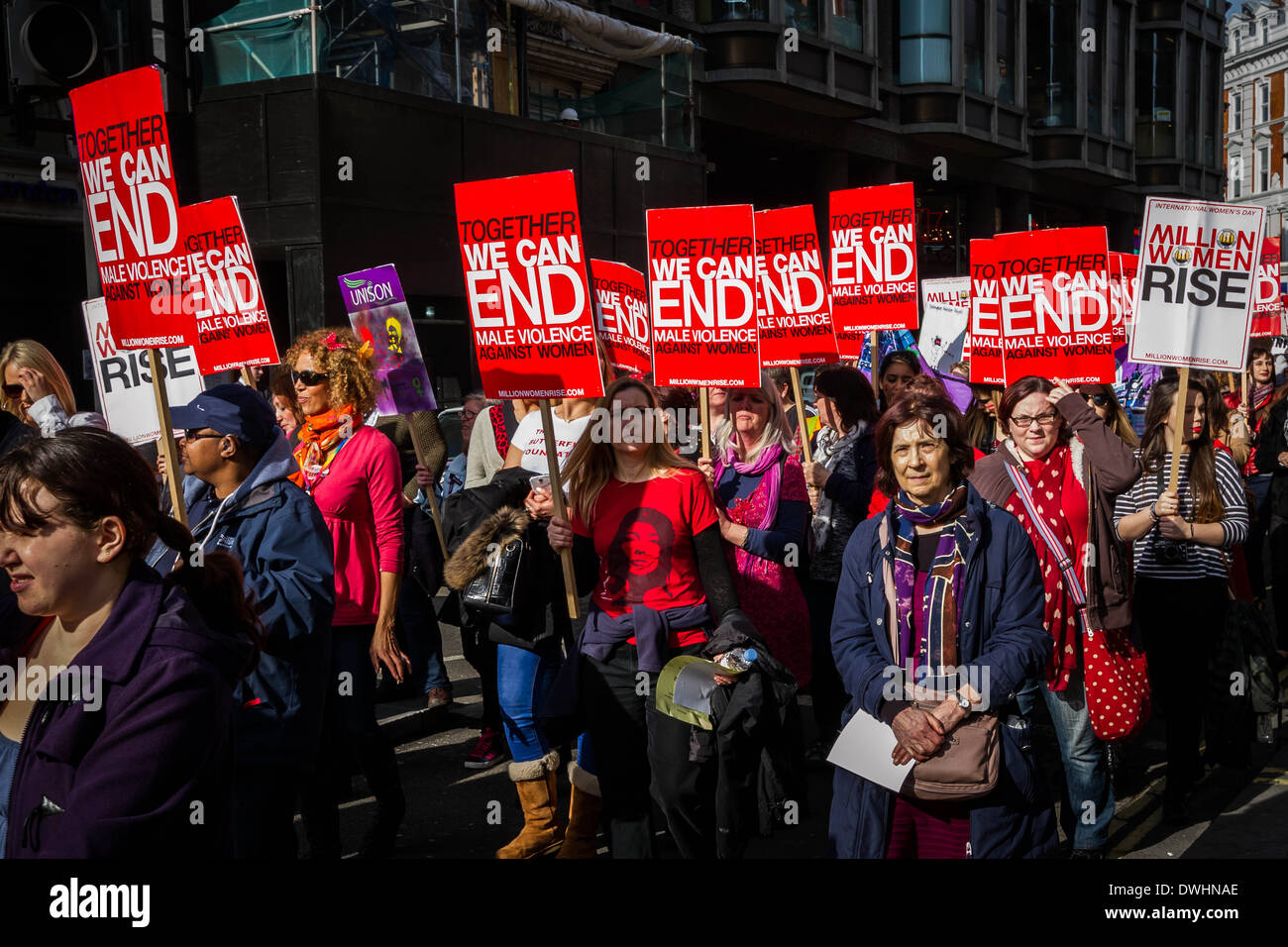 International day march hi-res stock photography and images - Alamy