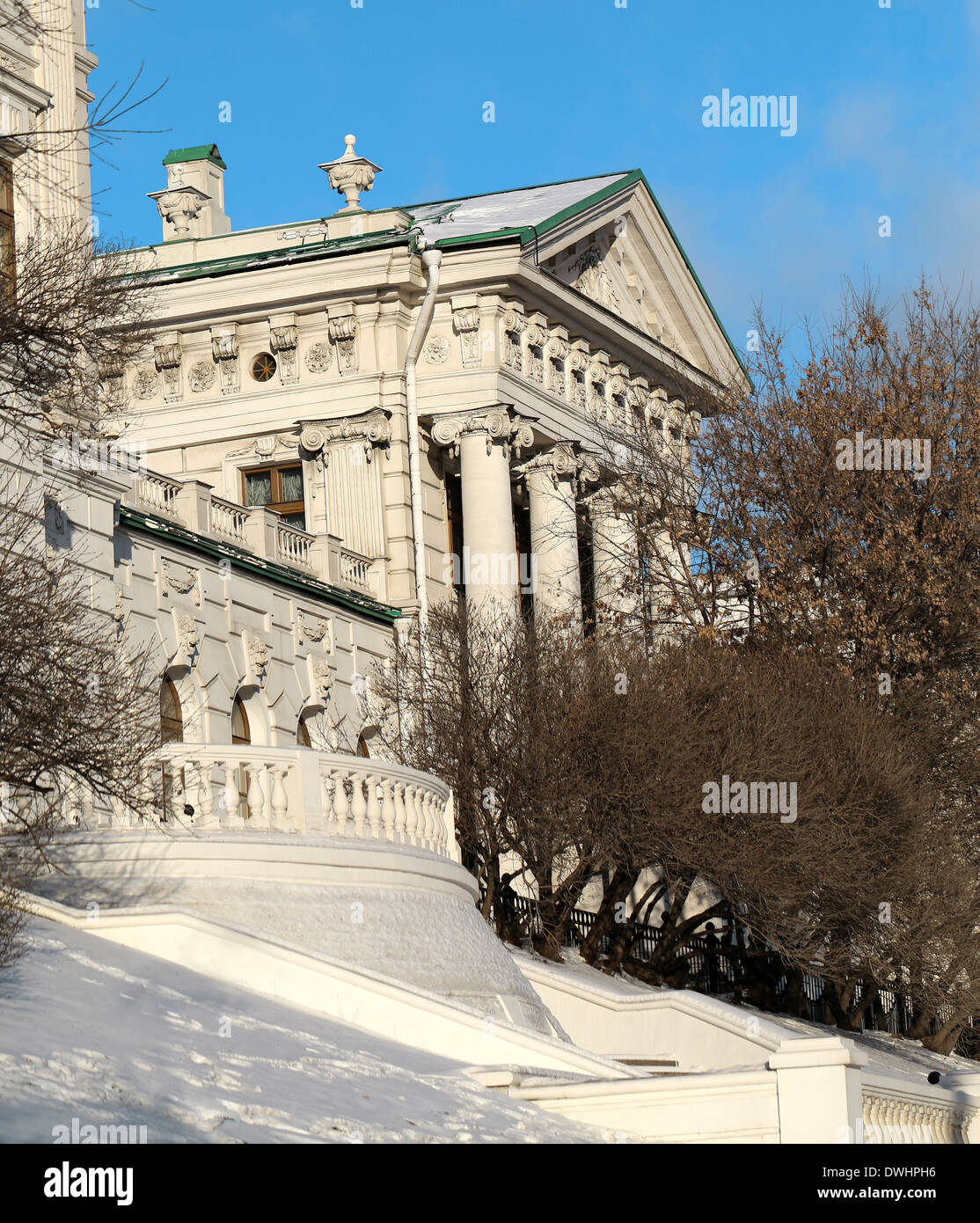 Pashkov House historic building in downtown Moscow Stock Photo - Alamy