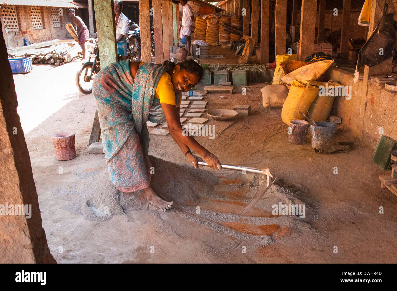 India indian chettinad tamil nadu travel woman hi-res stock photography ...