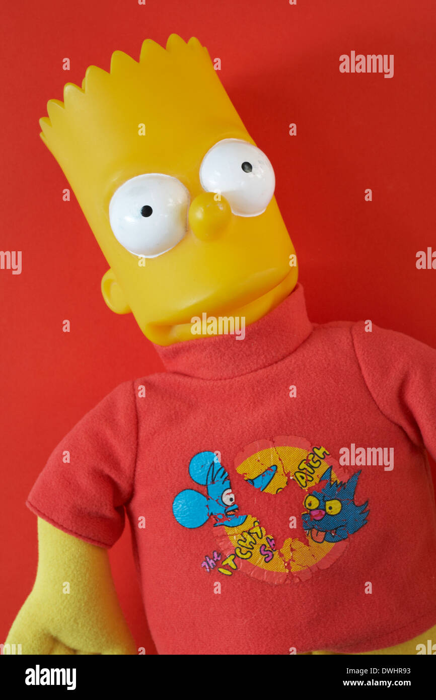 Scratchy simpsons hi-res stock photography and images - Alamy