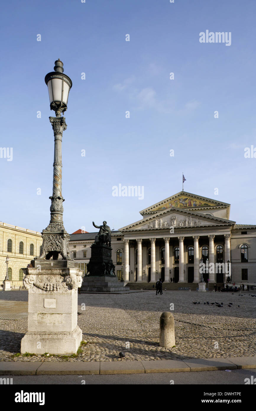 The Bavarian State Opera House or Bayerische Staatsoper, Max-Joseph ...