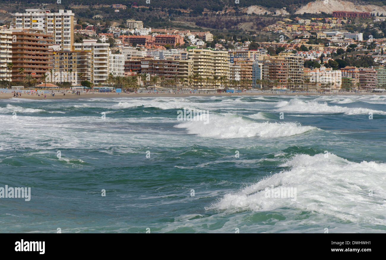 High rise buildings fuengirola costa del hi-res stock photography and ...