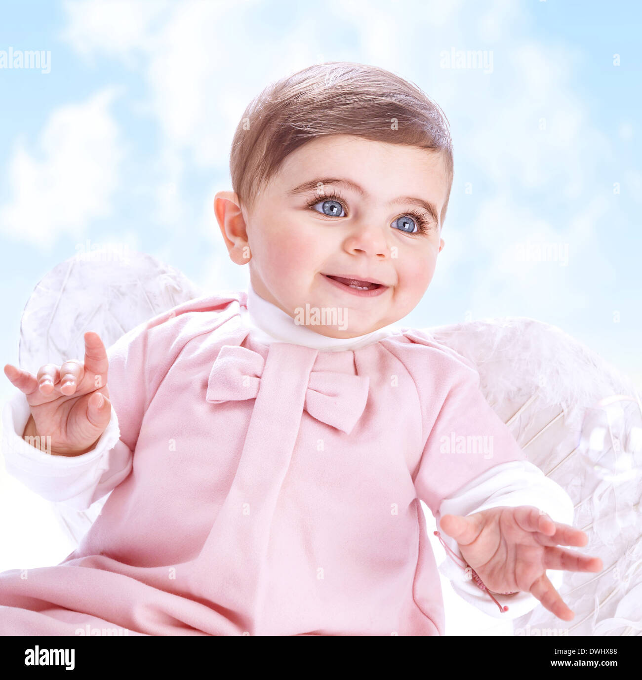 Little angel fly hi-res stock photography and images - Alamy