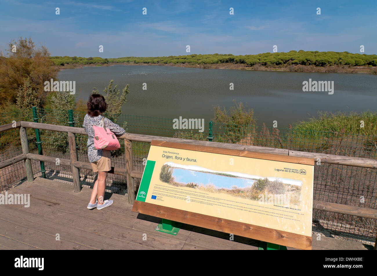 "El Portil lagoon" Natural Reserve, Punta Umbria, Huelva-province ...