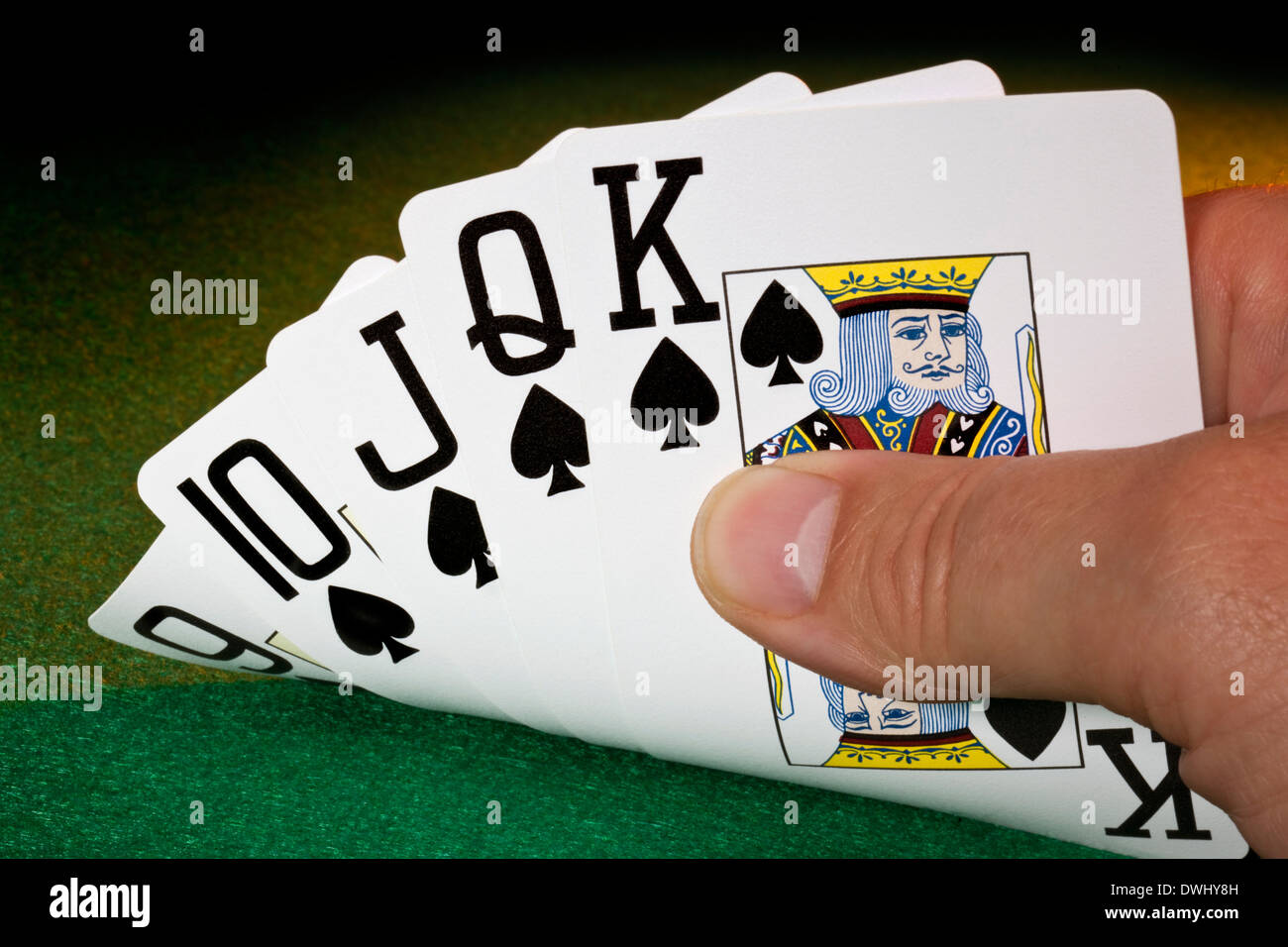 Straight flush hi-res stock photography and images - Alamy
