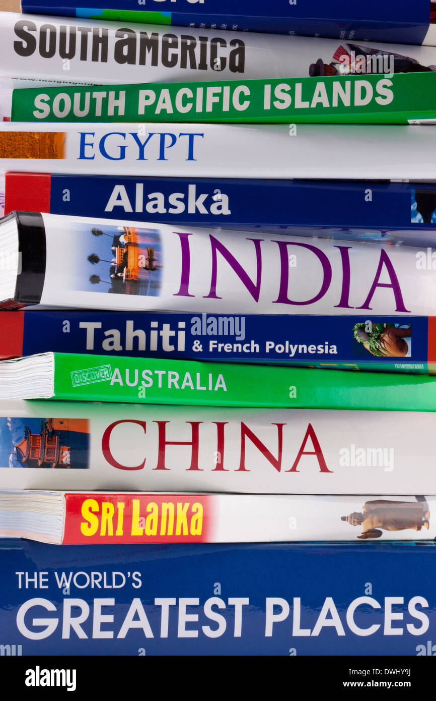 Worldwide travel guides to the worlds greatest destinations Stock Photo ...