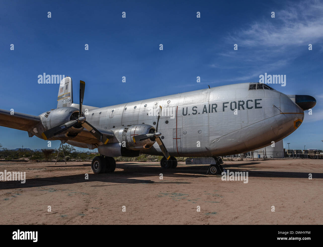 Vintage Air Force Aircraft Stock Photo - Alamy