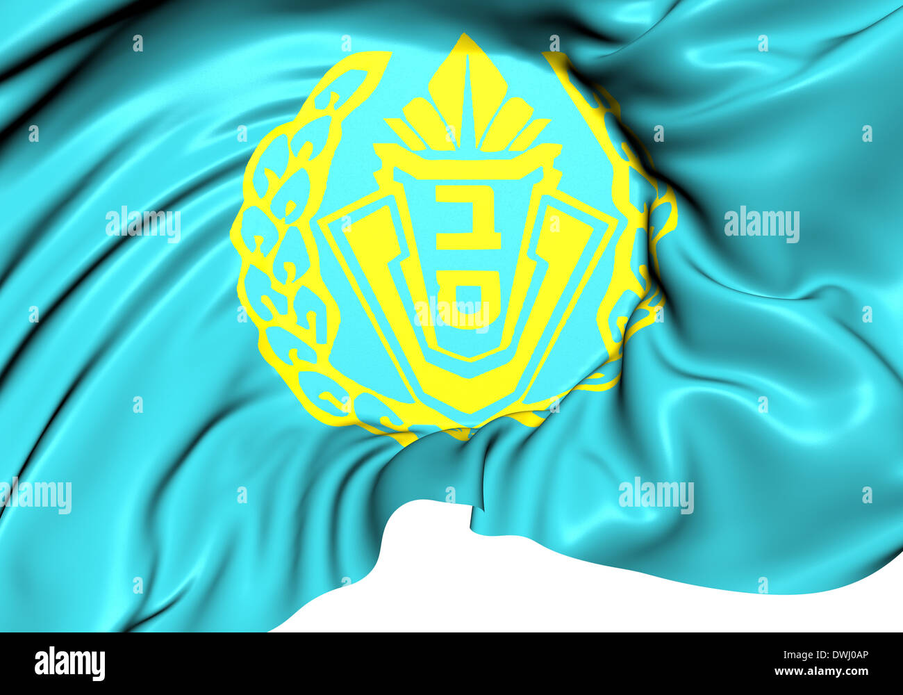 Flag of Israel Prison Service. Close Up Stock Photo - Alamy