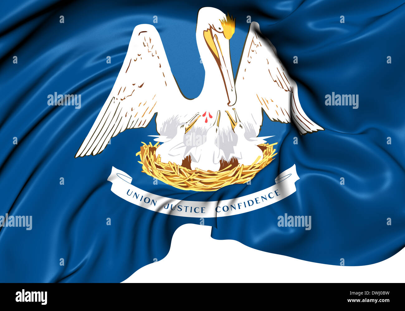Louisiana flag hi-res stock photography and images - Alamy