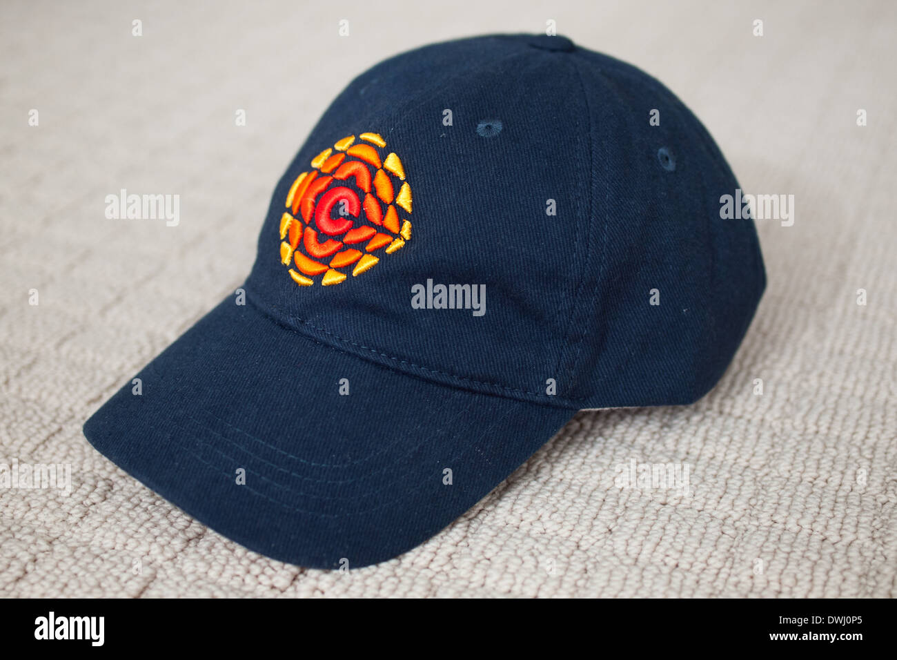 A baseball cap featuring the vintage logo (circa 1974-1986) of the ...