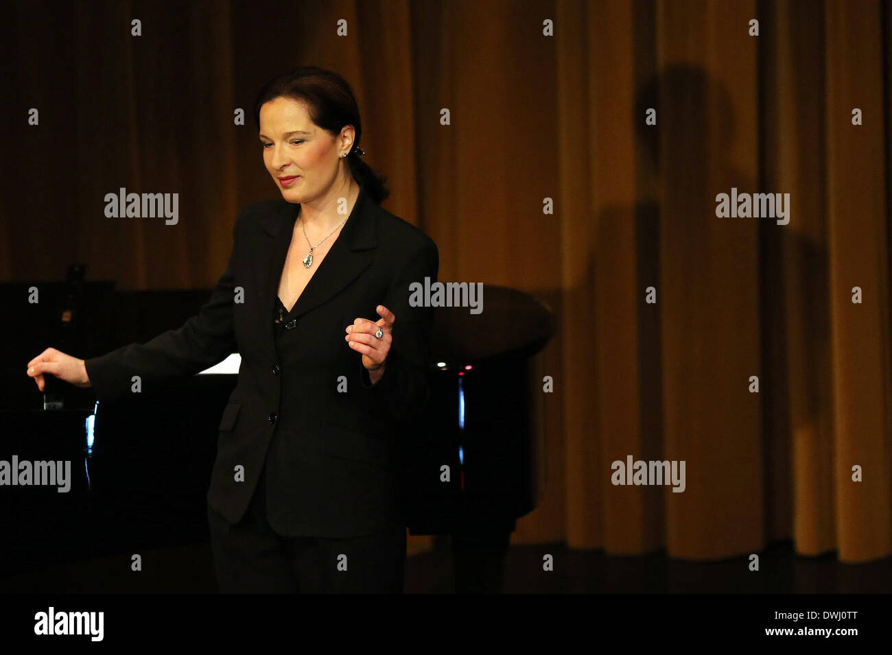 Frankfurt, Germany. 9th Mar, 2014. German alto Ruth Zetzsche performs ...