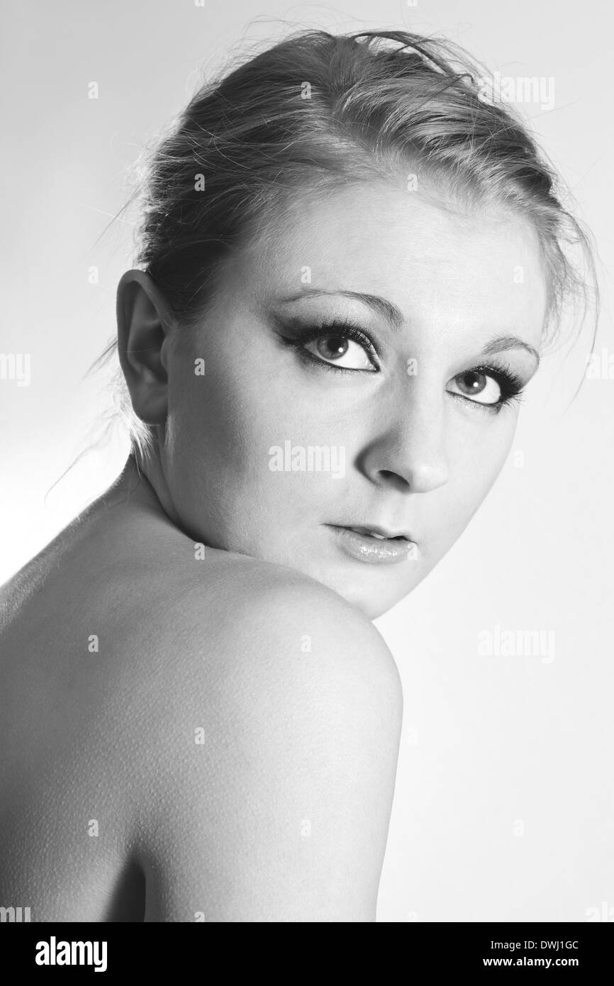 Funny model Black and White Stock Photos & Images - Alamy