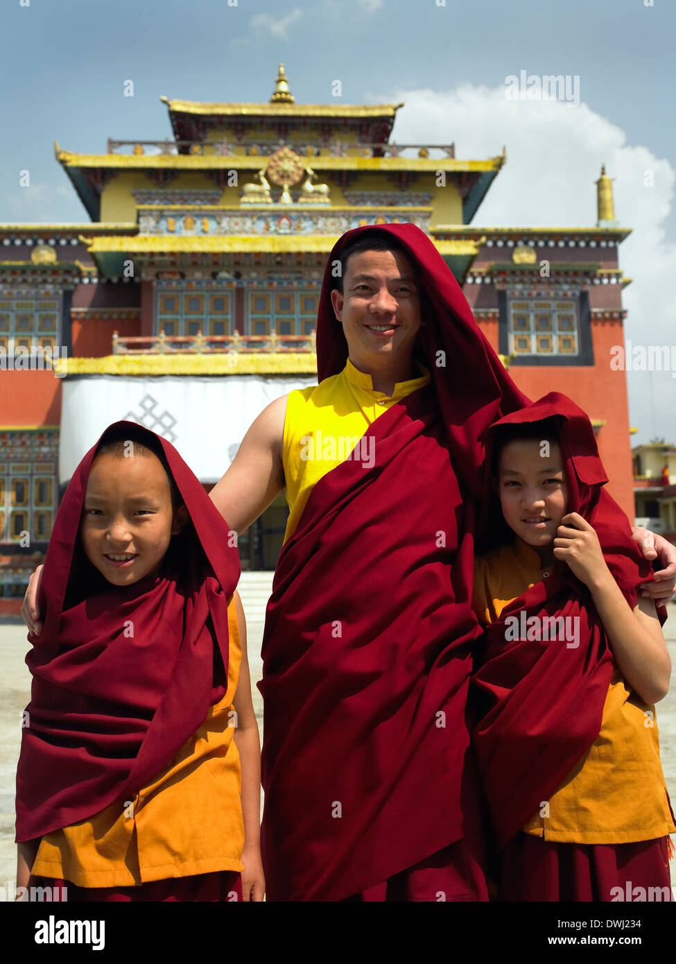 Boudhanath Buddhist Monastery in Kathmandu, Nepal Stock Photo - Alamy