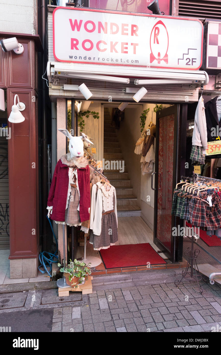 Wonder Rocket Store on Takeshita Dori Street in Harajuku, Shibuya ...