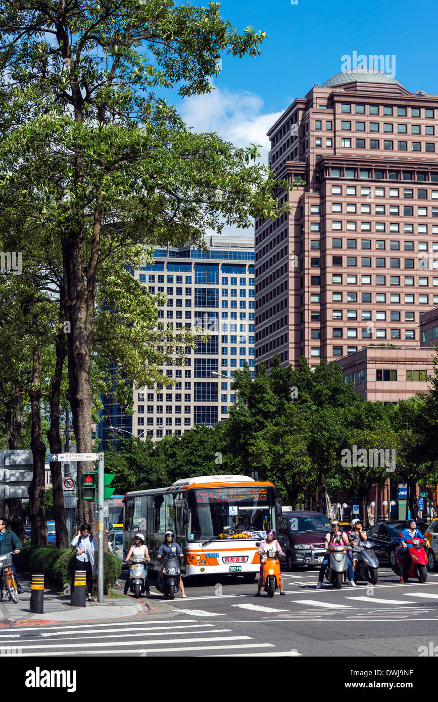 Central Taipei, Taiwan Stock Photo - Alamy