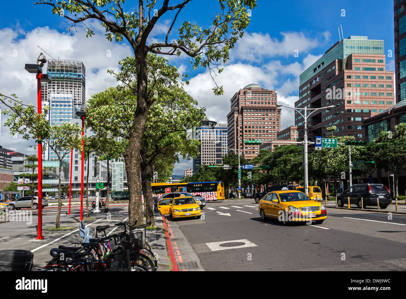 Central Taipei, Taiwan Stock Photo - Alamy