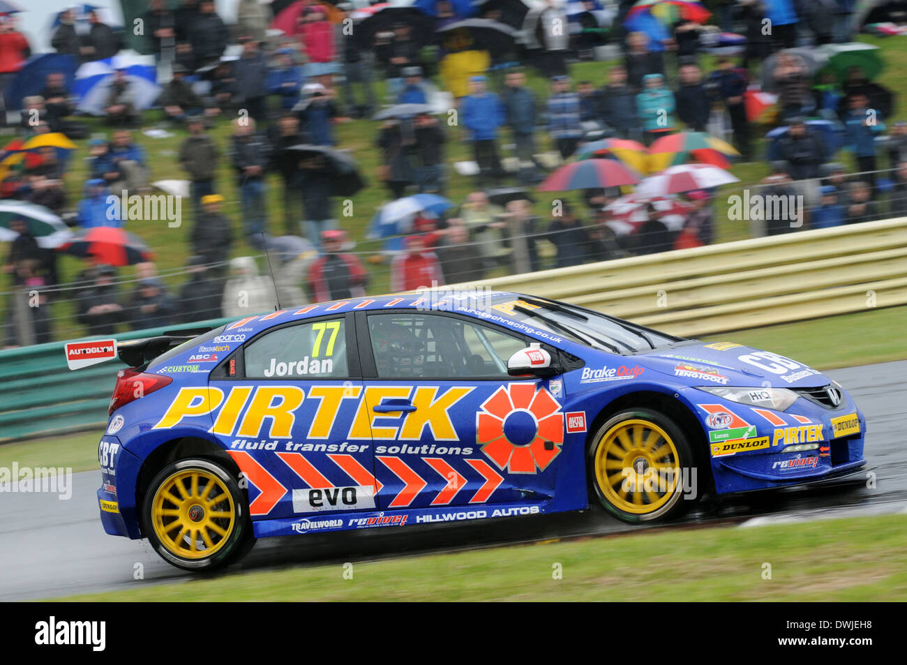 Andrew Jordan (GBR) Pirtek Racing Honda Civic Stock Photo - Alamy