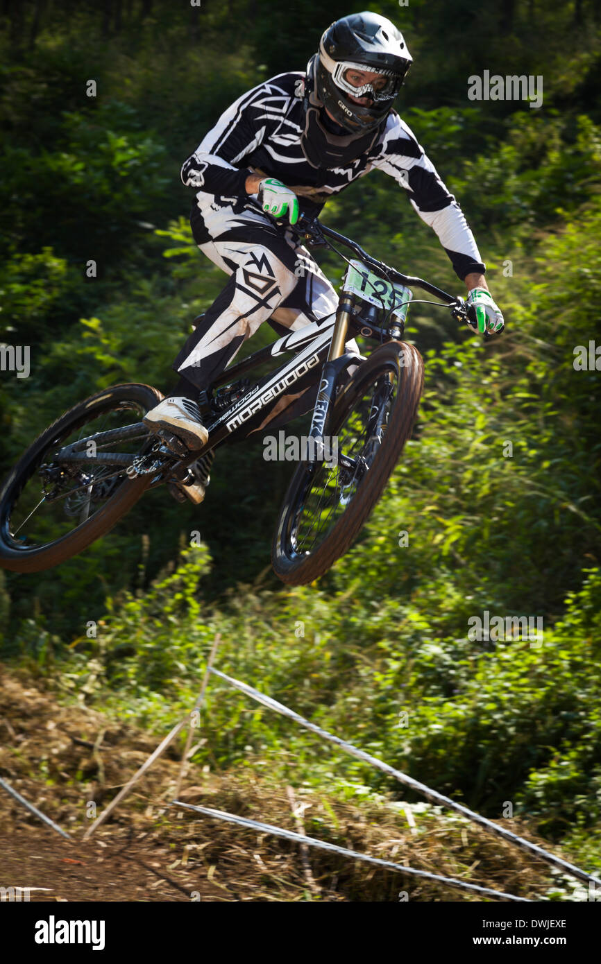 Mountain Biking Images XC DH Cross country and downhill Stock Photo - Alamy