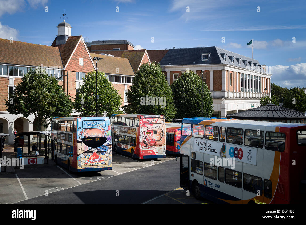 Canterbury Bus Station Stock Photos & Canterbury Bus Station Stock ...