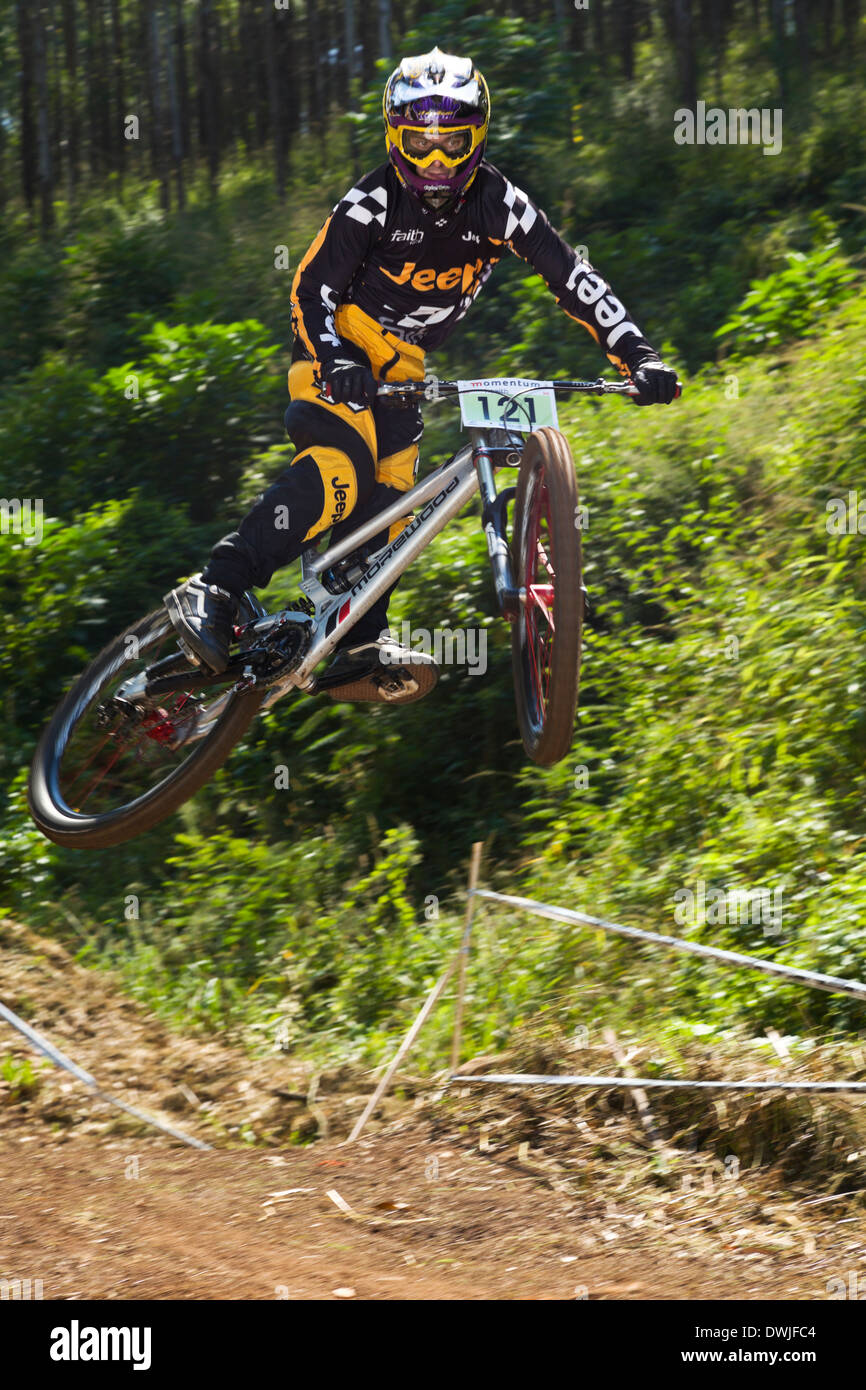 Mountain Biking Images XC DH Cross country and downhill Stock Photo - Alamy