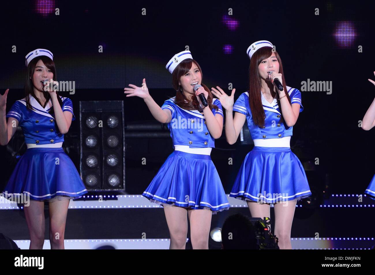 Taiwan girl group Popu Lady perform at concert in Taipei,China on ...