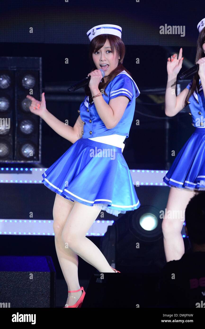 Taiwan girl group Popu Lady perform at concert in Taipei,China on ...