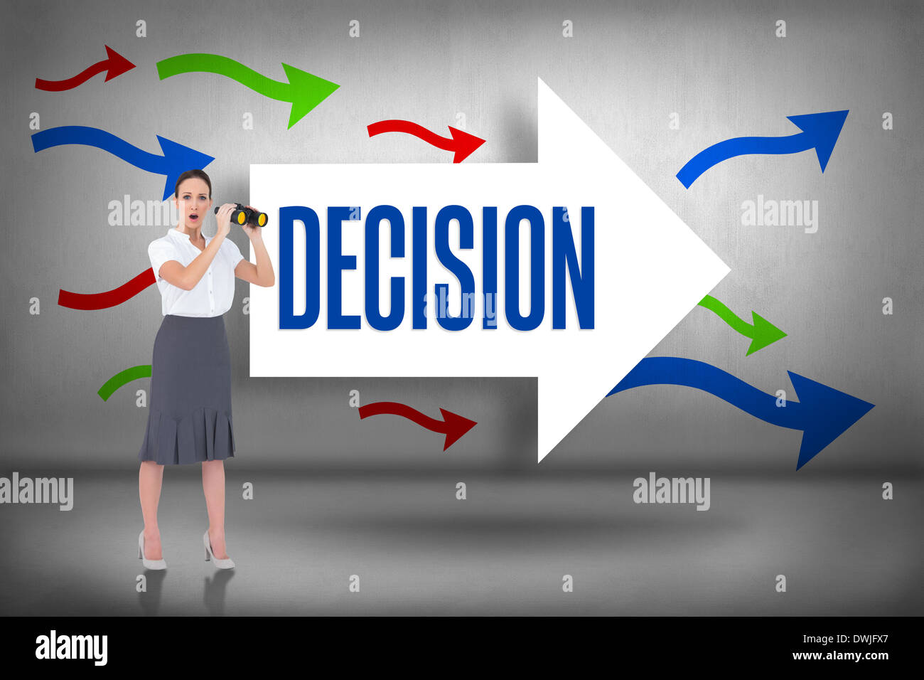 Decision making and arrows hi-res stock photography and images - Alamy