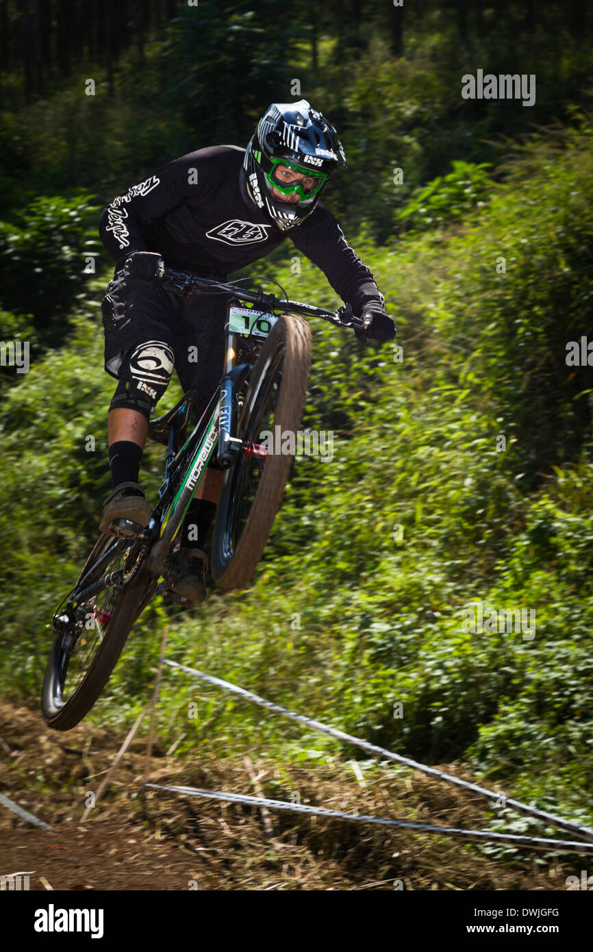 Mountain Biking Images XC DH Cross country and downhill Stock Photo - Alamy