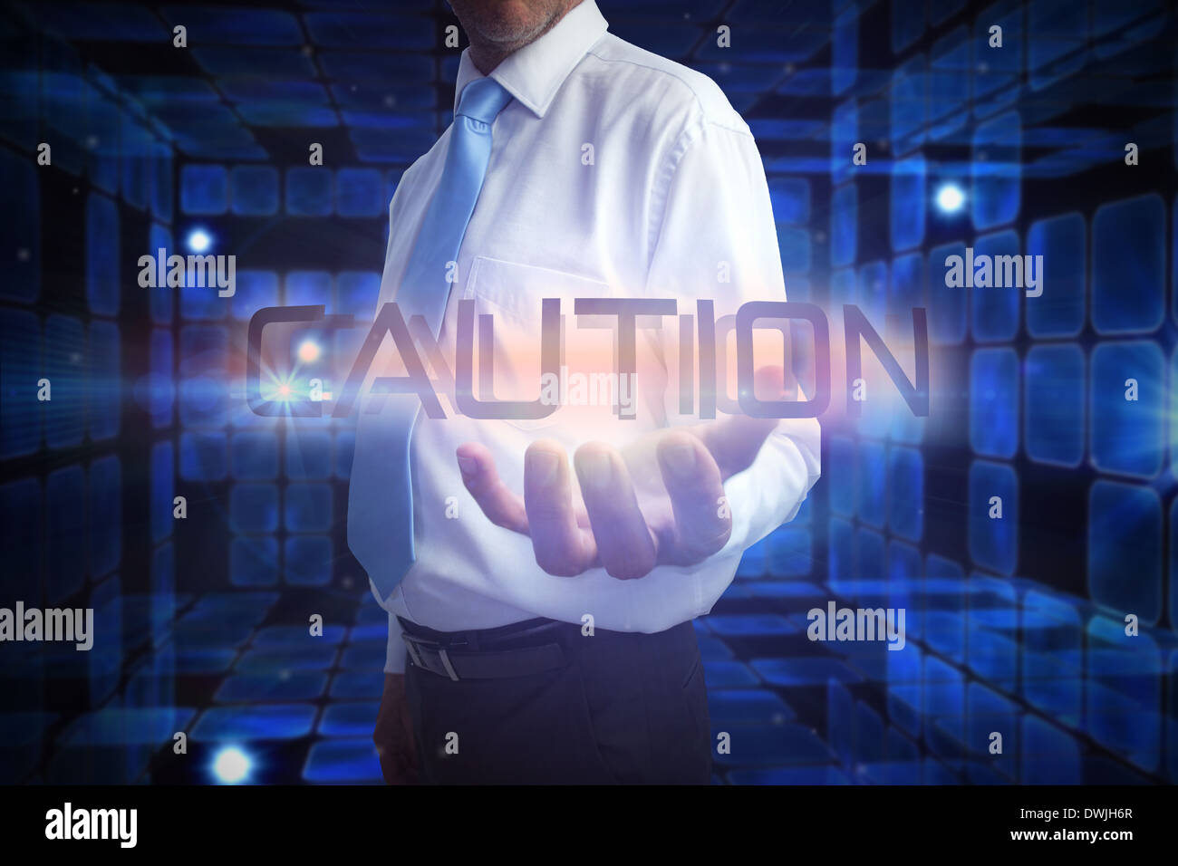 Caution word hi-res stock photography and images - Alamy