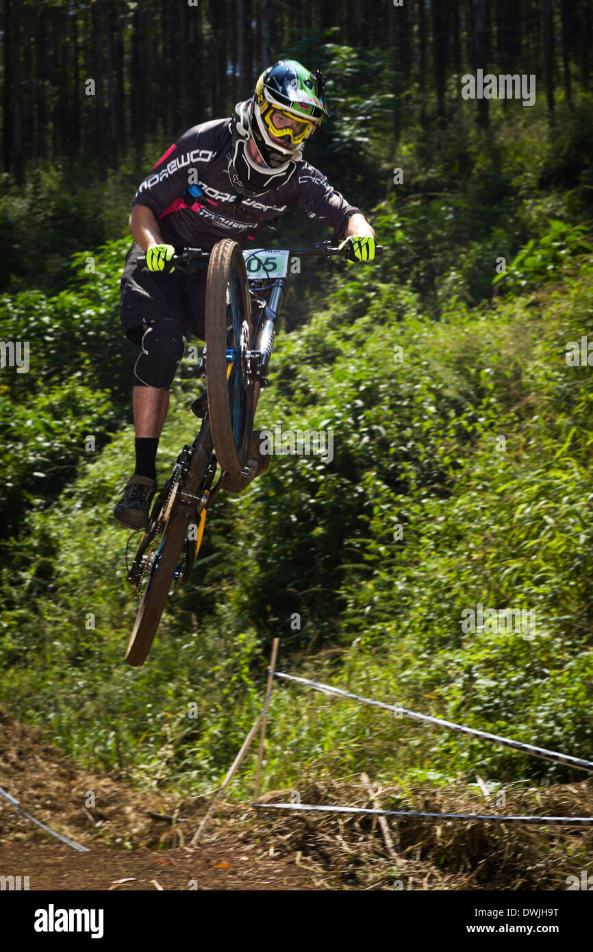 Mountain Biking Images XC DH Cross country and downhill Stock Photo - Alamy