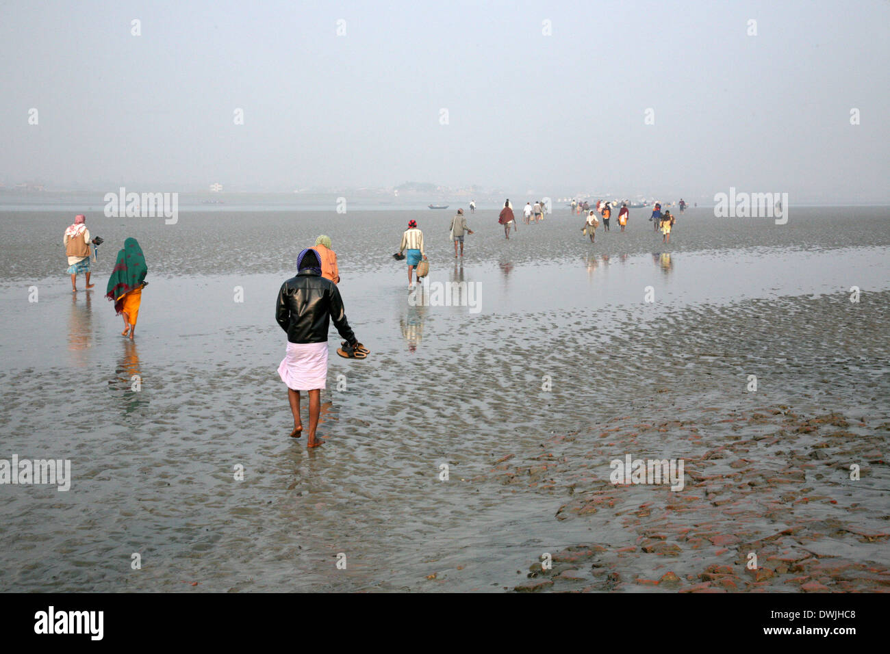 Crossing Matla river near Canning Town, India Stock Photo - Alamy