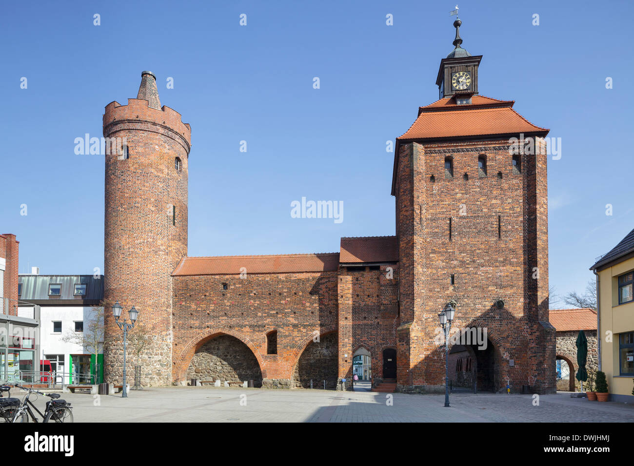 Steintor, Bernau bei Berlin, Brandenburg, Germany Stock Photo - Alamy